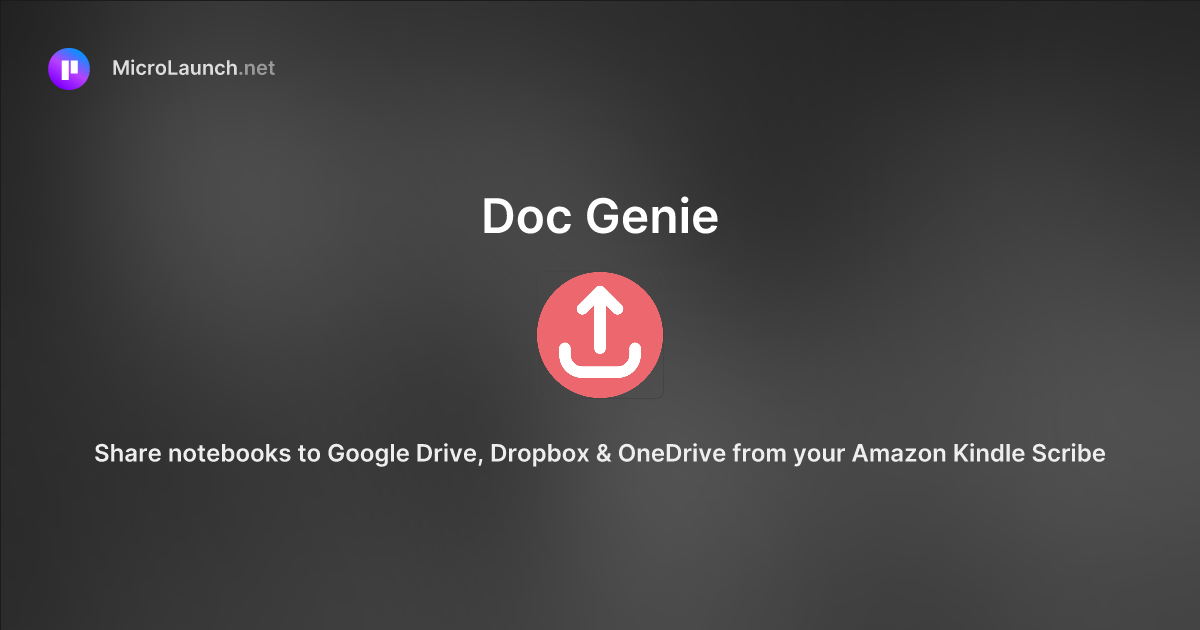 Doc Genie is now on Microlaunch