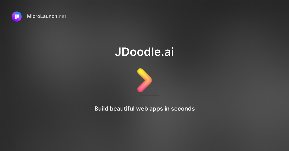 JDoodle.ai is now on Microlaunch