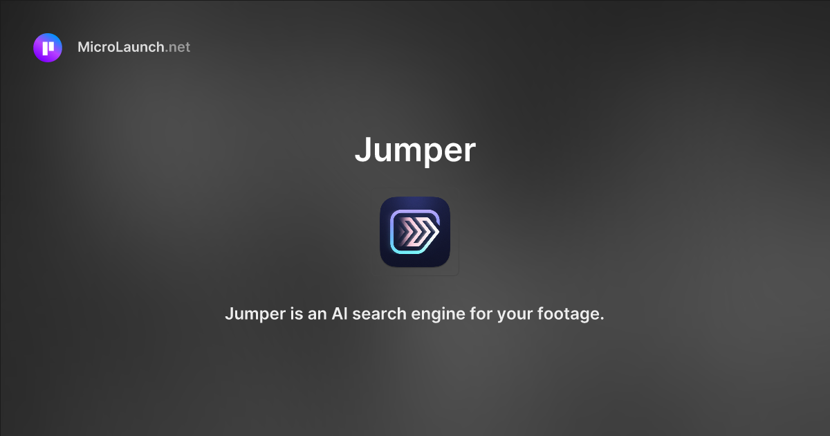 Jumper is now on Microlaunch