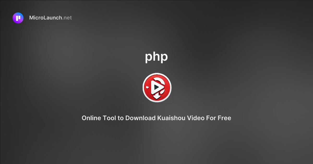 Php is now on Microlaunch