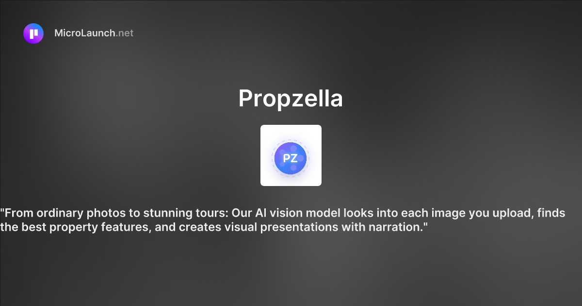 Propzella is now on Microlaunch