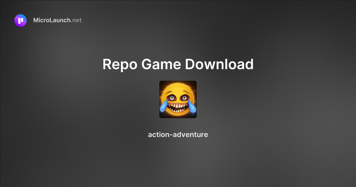 Repo Game Download is now on Microlaunch