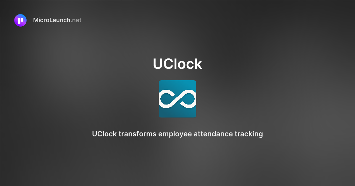 UClock is now on Microlaunch