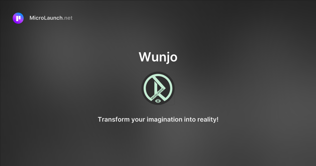 Wunjo is now on Microlaunch